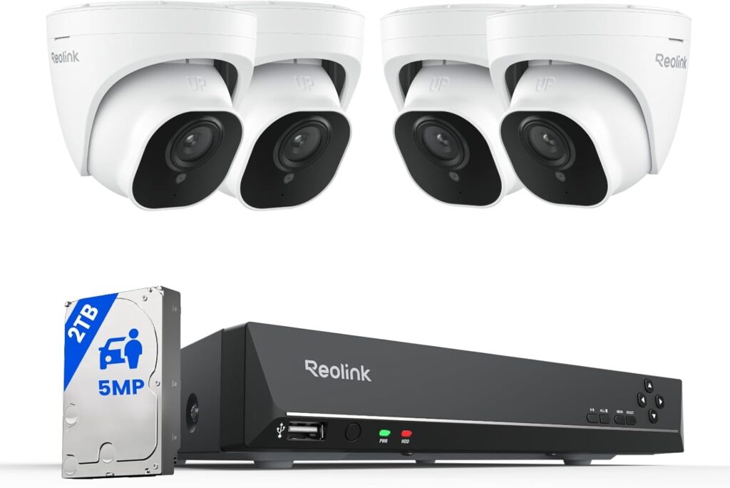 REOLINK RLK8-520D4-5MP Security Camera System: In-Depth Review ...