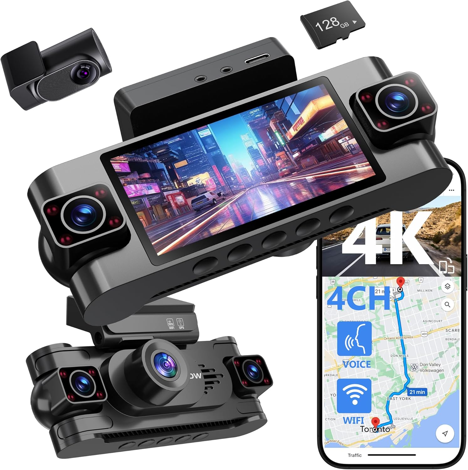 Best 4-Channel Dash Cam in 2026: Tested and Reviewed - Security Cam Reviews