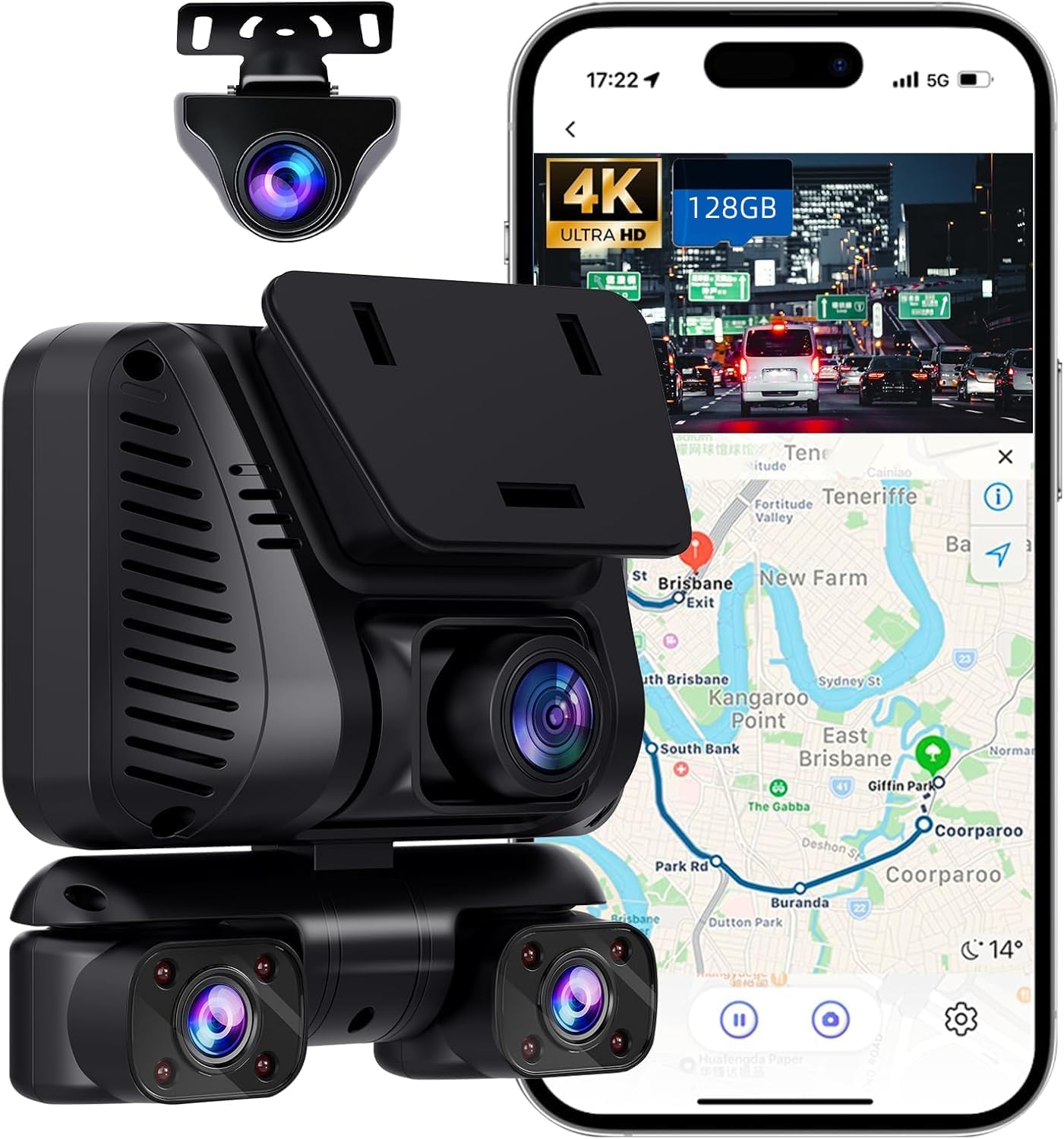 Best 360-Degree Dash Cam in 2026: Tested and Reviewed - Security Cam ...